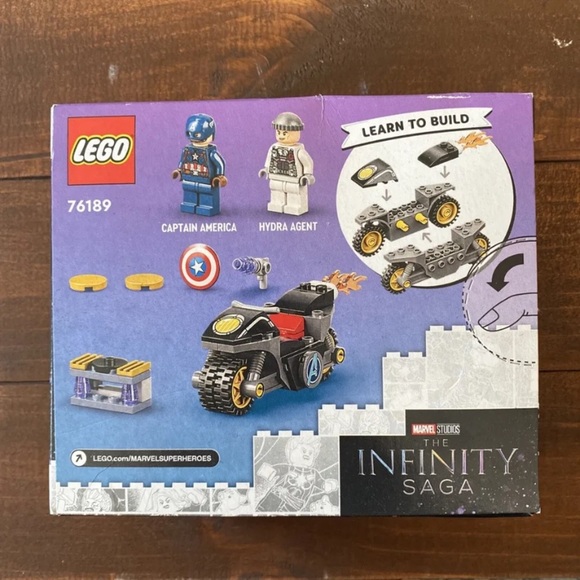 Lego | Toys | Lego Marvel Avengers Captain America And Hydra Faceoff ...